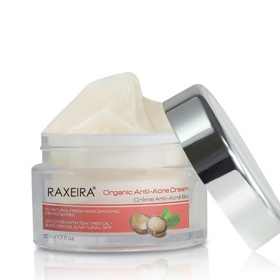 MSDS 50ml Skin Care Face Cream Macadamia Seed Jojoba Oil Skin Care Cleansing Exfoliate