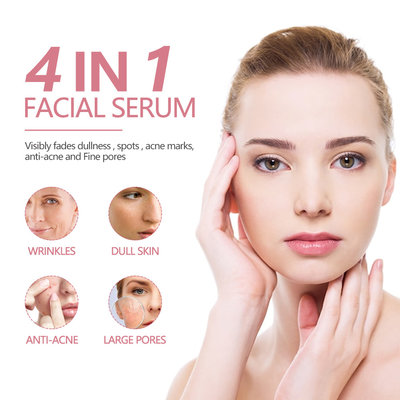 Natural Vitamin C E Serum With Niacinamide And Hyaluronic Acid / Organic Brightening Serum