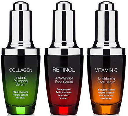 OEM Skin Care Set Organic Face Serum Plump And Brighten Skin